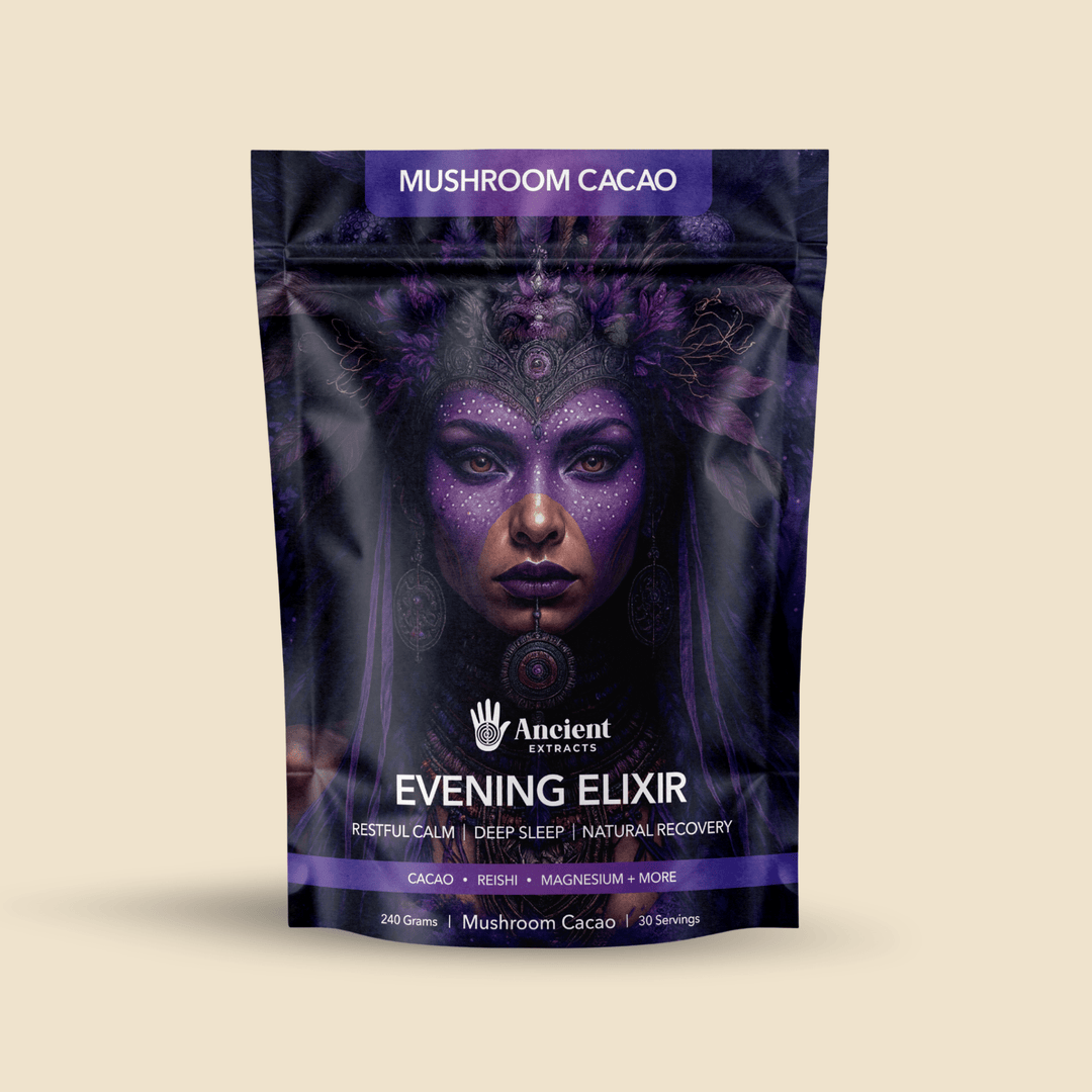 Evening Elixir Mushroom Cacao (240g) – Ancient Extracts