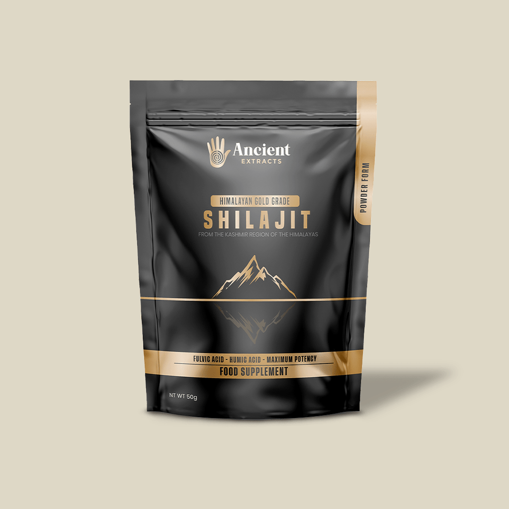 Shilajit Powder - Himalayan Gold Grade (50g) | Ancient Extracts